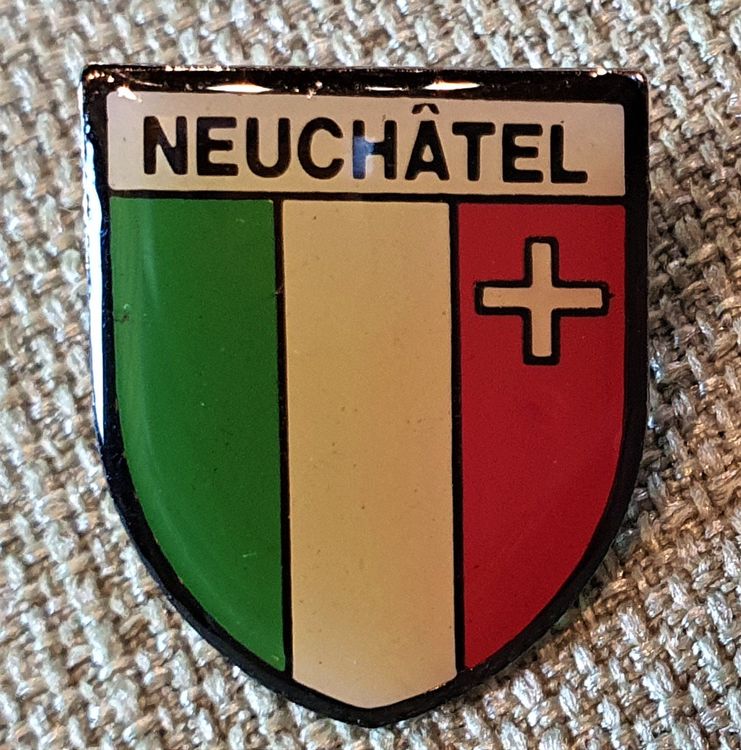A970 Pin Kantonswappen Neuchatel Schweiz (Gebraucht) in Reinach BL für CHF 2 – mit Lieferung auf ...