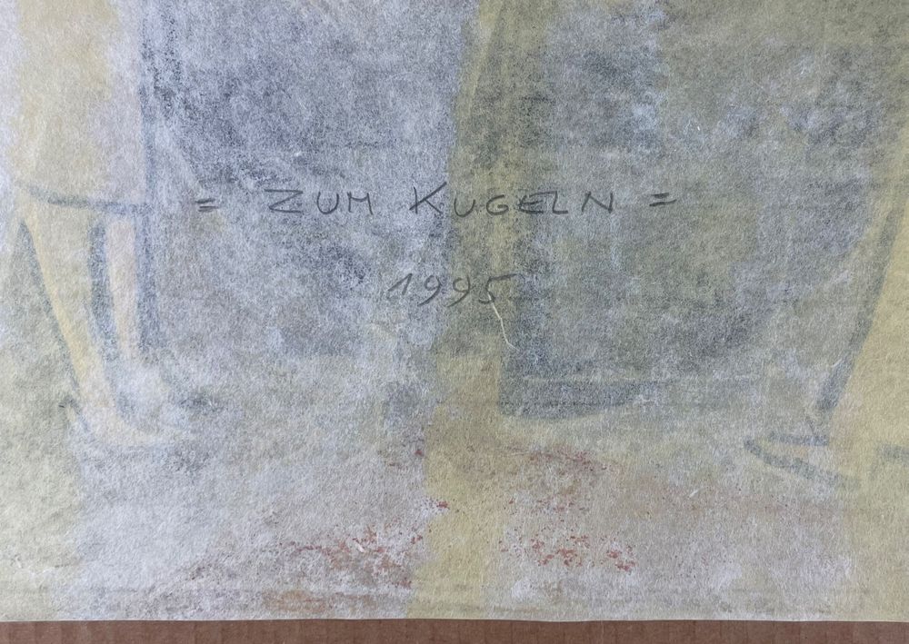 Gottfried Wiegand (1926-2005) Gouache (Gebraucht) in Root für CHF 160 – mit Lieferung auf ...