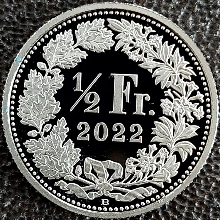 50 Rappen 2022 pp / aus Münzsatz / in einer Münzkapsel | Kaufen auf Ricardo