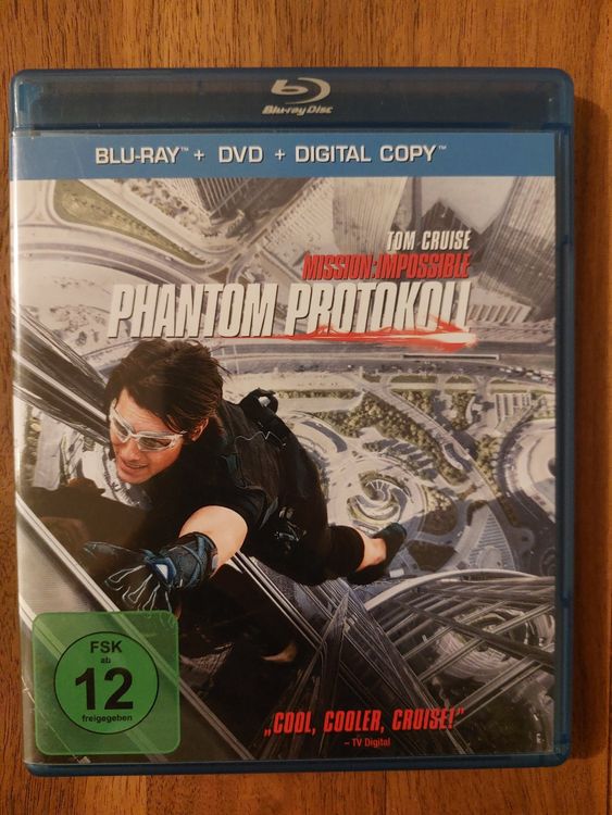 Blu Ray & DVD - Mission Impossible 4 MI4 Phantom Protokoll (Gebraucht) in Rheinfelden für CHF 3. ...
