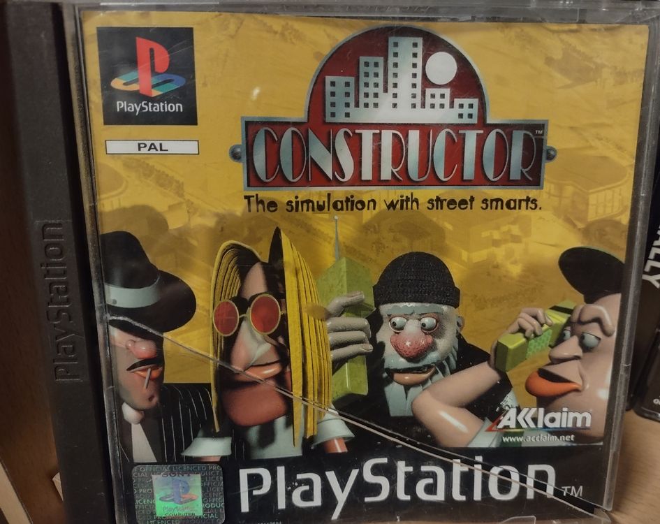 Playstation 1 - PS1 - Constructor (DE) (Gebraucht) in Fribourg für CHF ...