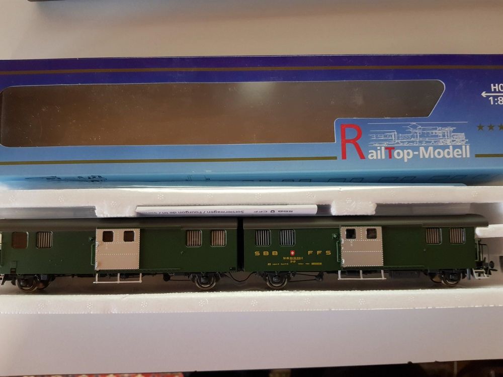 RailTop Model SBB Sortierwagen (Neu und originalverpackt) in Bützberg für CHF 81 – mit Lieferung ...