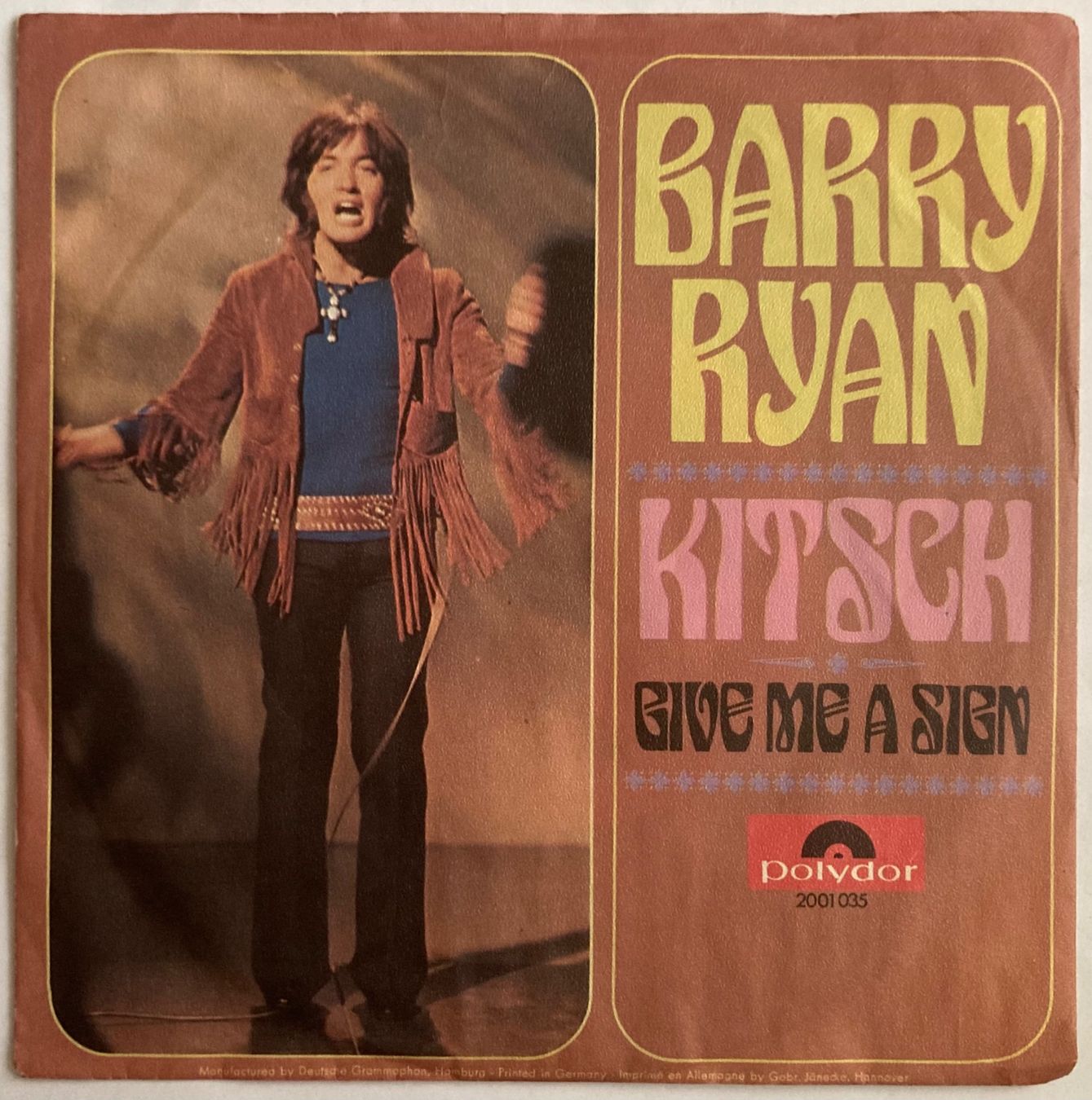 BARRY RYAN - KITSCH (D'occasion) à Poliez-Pittet pour CHF 3 – avec ...