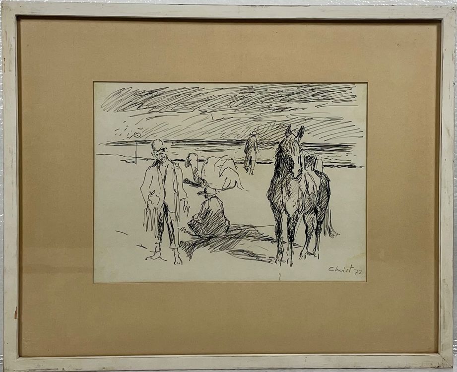 Martin Alfred Christ (1900-1979) Tusch-Zeichnung (Gebraucht) in Root ...