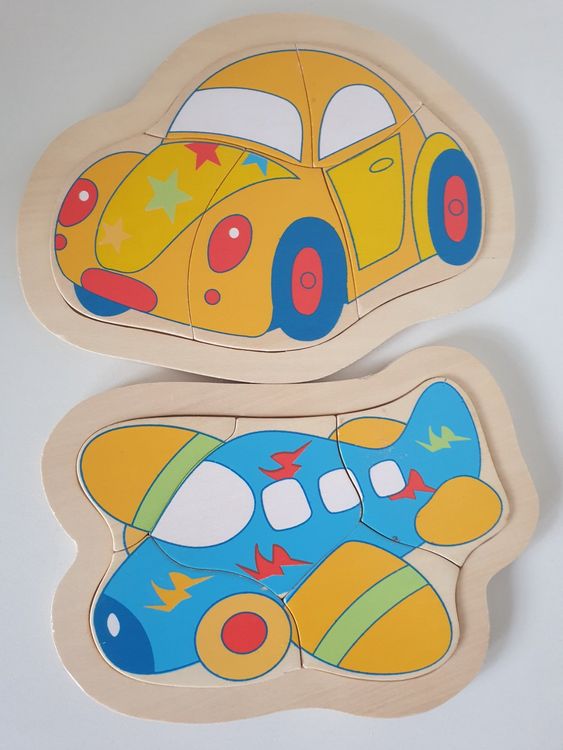 2 Kleinkind Holz Puzzles | Kaufen auf Ricardo