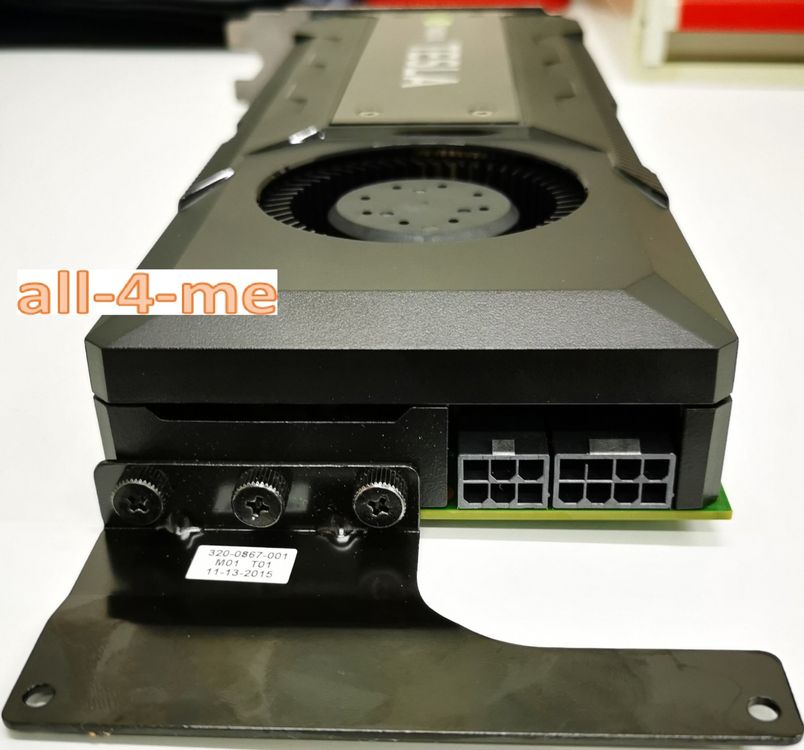 Nvidia Tesla K40 12GB GDDR5 PCIe 3.0 GPU Beschleuniger Karte (Gebraucht ...