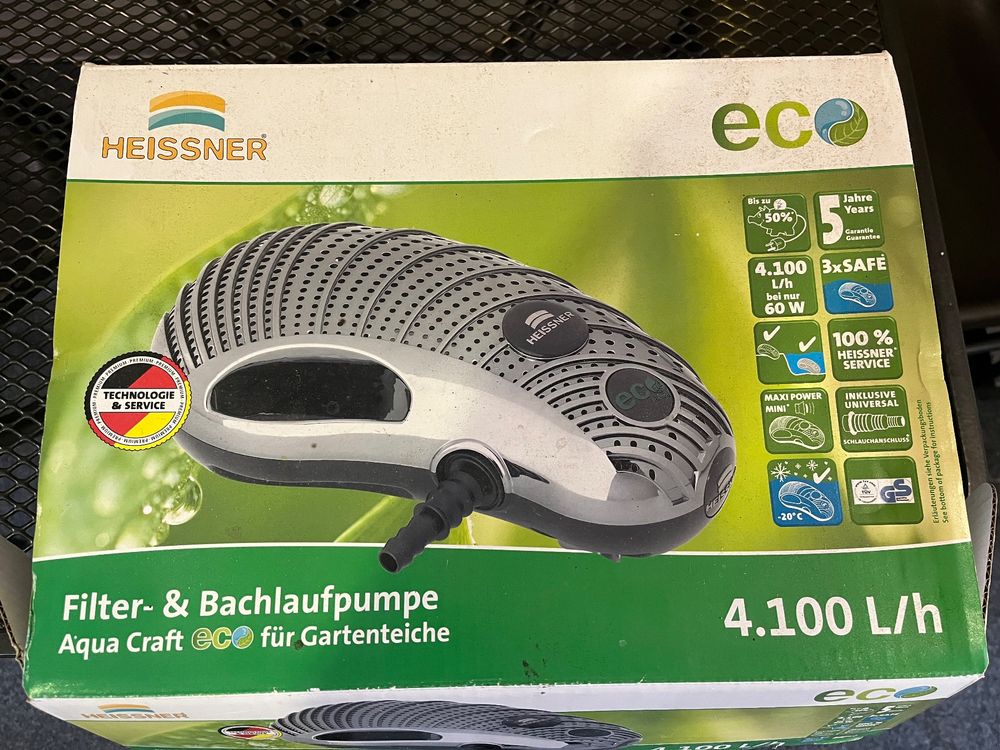 Teichpumpe, Filterpumpe, Heissner | Kaufen auf Ricardo