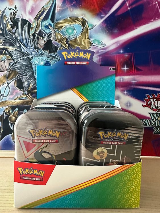 Pokémon Black Bolt & White Flare – Mini Tin Display - EN (Neu und ...