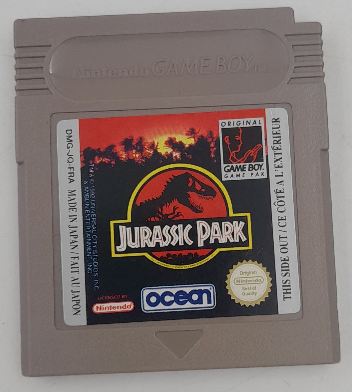 Jurassic Park – Nintendo Game Boy (FRA) (D'occasion) à St-Sulpice VD ...