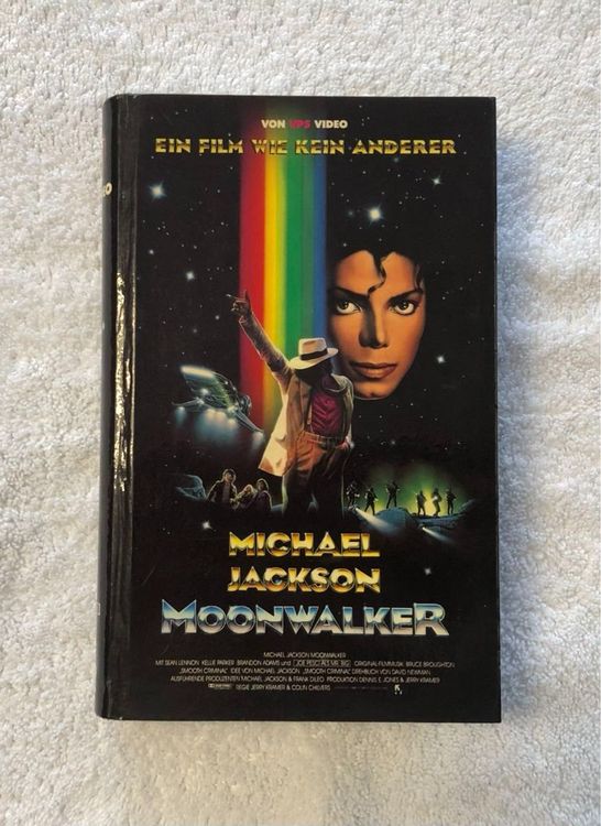 Michael Jackson - Moonwalker VHS Kultfilm Klassiker (Gebraucht) in Sessa für CHF 6.95 – mit ...