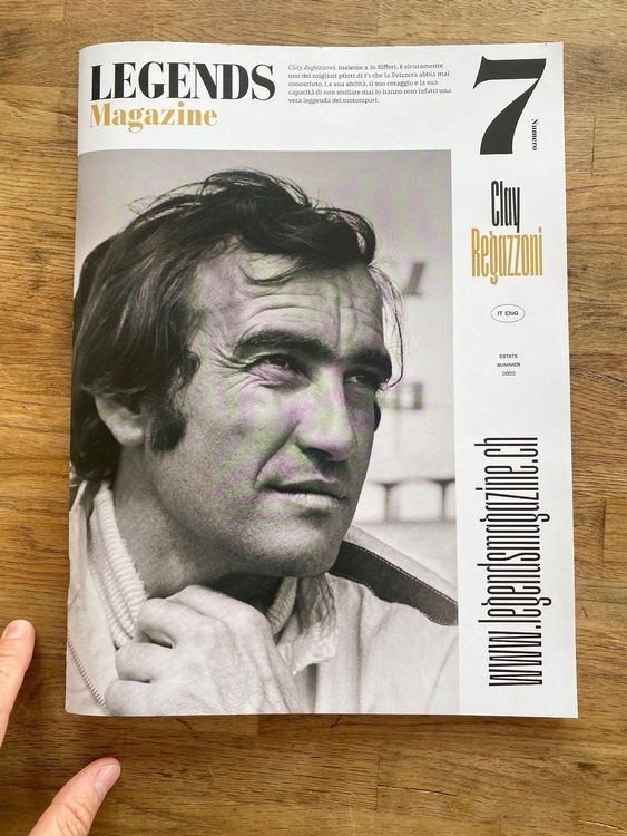 Legends Magazine #7 - Clay Regazzoni (Neu (gemäss Beschreibung)) in ...