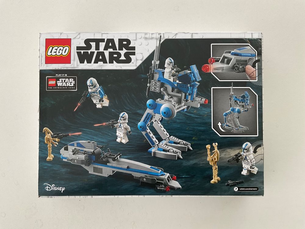 Lego 75280 Star Wars 501st Legion Clone Troopers NEU/OVP (Neu und ...