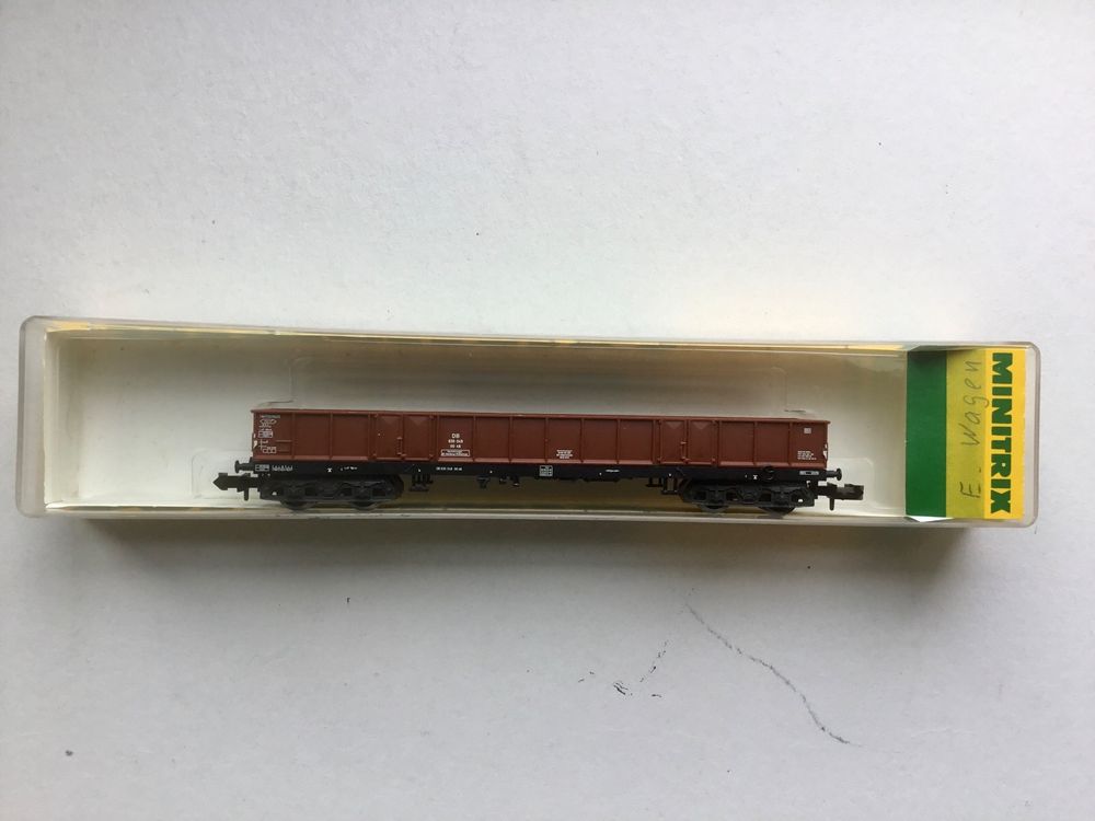 Minitrix 3505, Güterwagen der DB. Epoche III (Neu (gemäss Beschreibung)) in Vacallo für CHF 5 ...