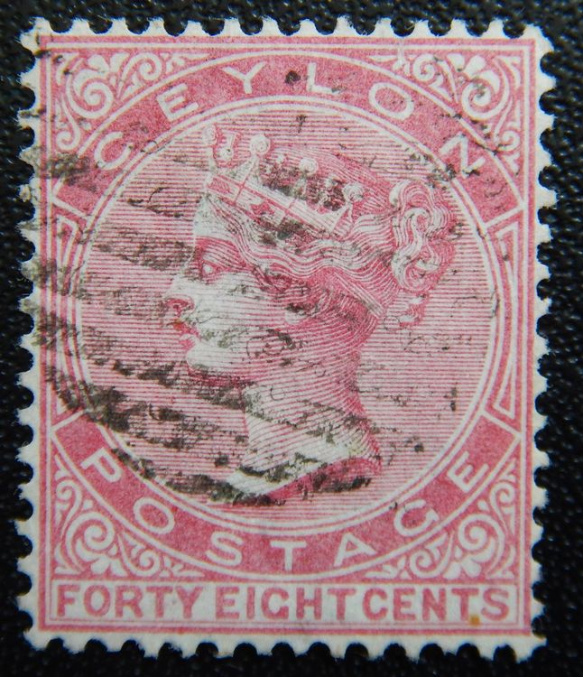 Ceylon Kat. 52 gest. inverted WZ 1872 Kat. 95 £ (Gebraucht) in Zürich ...
