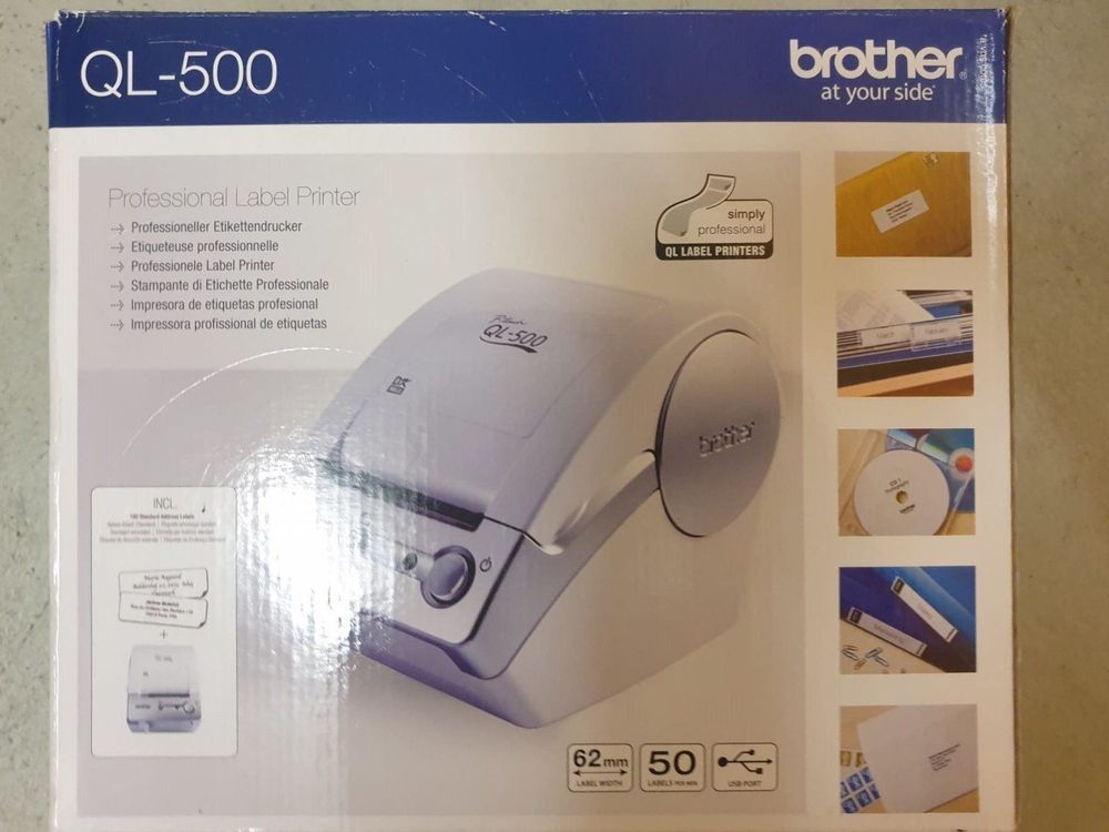 Brother QL-500 Etikettendrucker (Neu (gemäss Beschreibung)) in Schänis ...