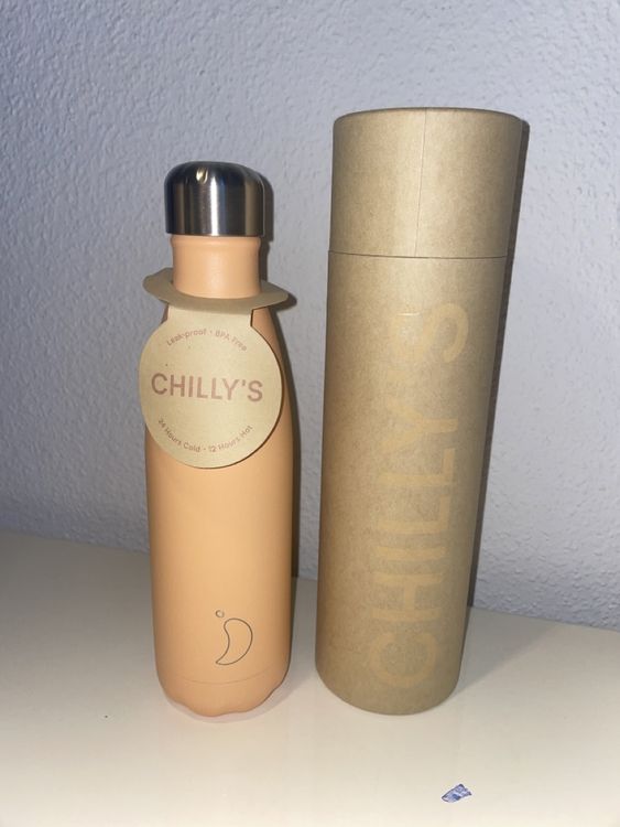 chilly‘s water bottle pastel orange (Neu und originalverpackt) in ...