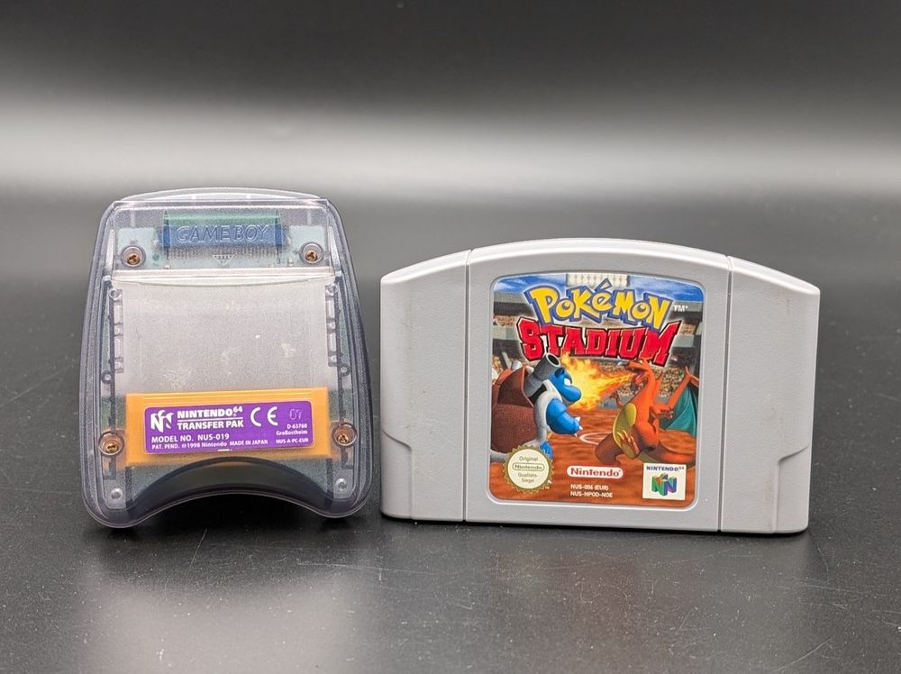 Pokemon Stadium + Transfer Pak N64 Nintnedo 64 (Gebraucht) in Domat/Ems ...