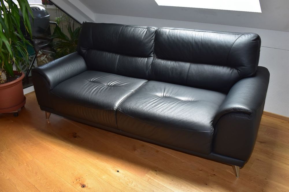 Schönes neuwertiges Ledersofa/Lieferung | Kaufen auf Ricardo
