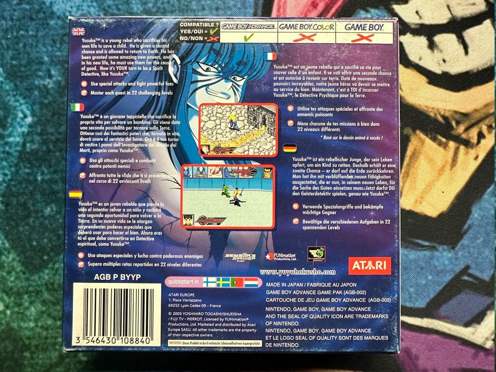 (GBA) Yu Yu Hakusho Ghost Files Spirit Detective NEW (Gebraucht) in ...