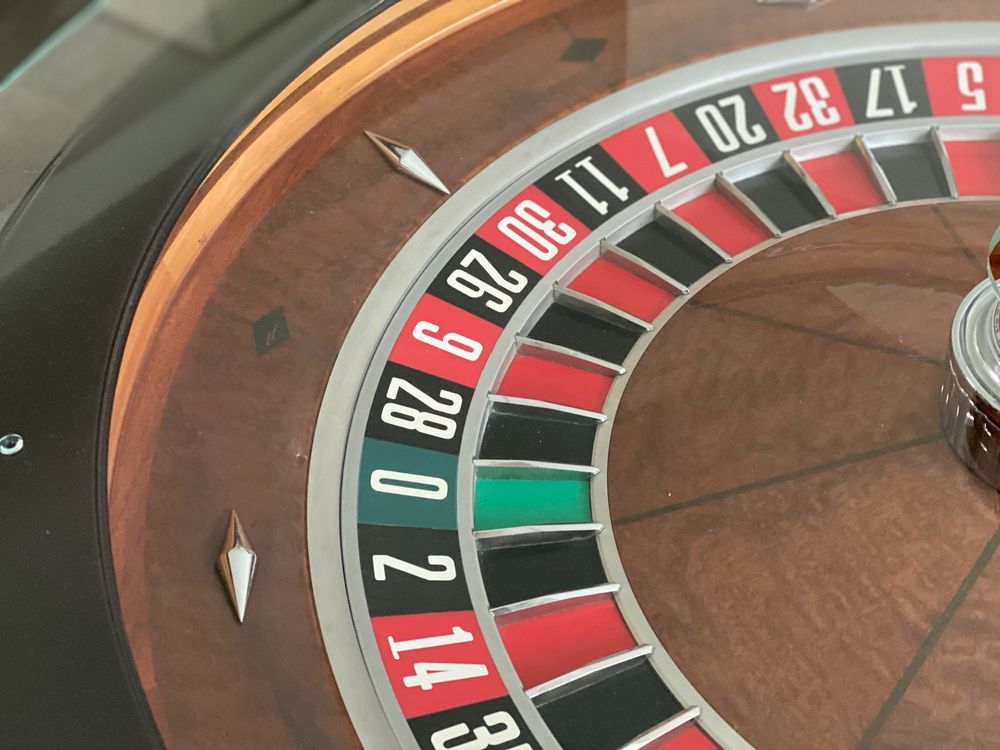 Club-Tisch aus Original Roulette aus dem Casino Monte-Carlo | Kaufen ...