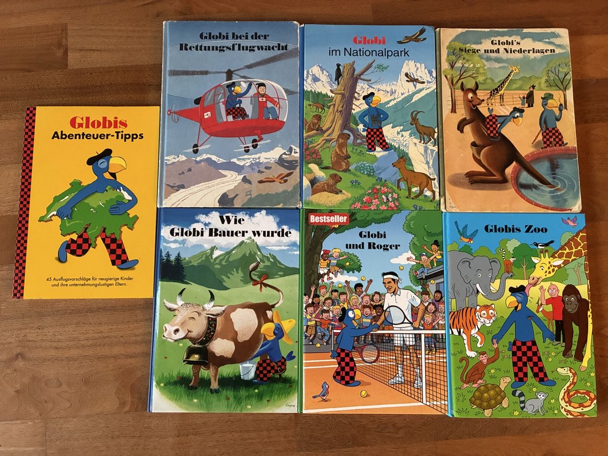 Globi Bücher Comic Buch Sammlung ab nur 1.-, Ferderer (Gebraucht) in ...
