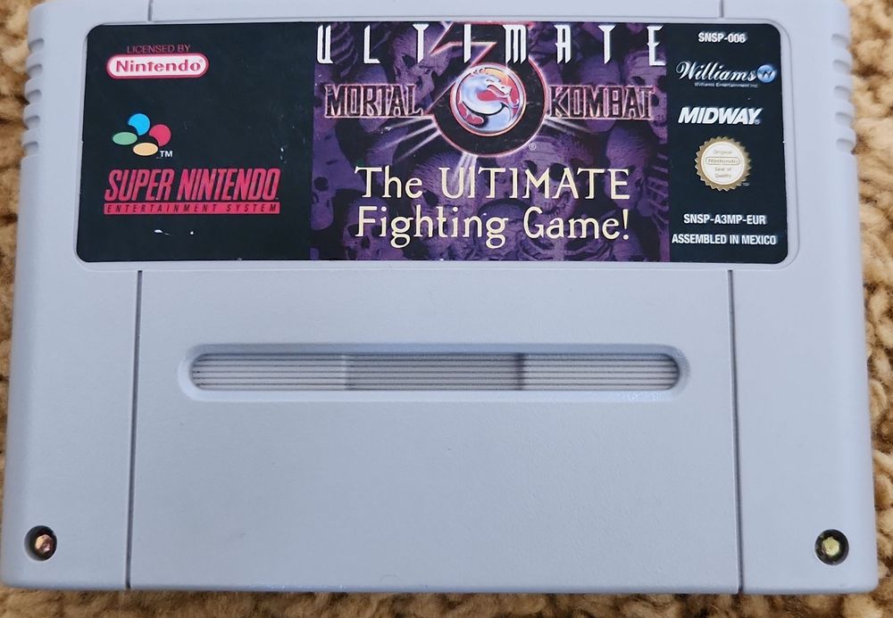 Ultimate Mortal Kombat 3 SNES Modul Super Nintendo (Gebraucht) in ...