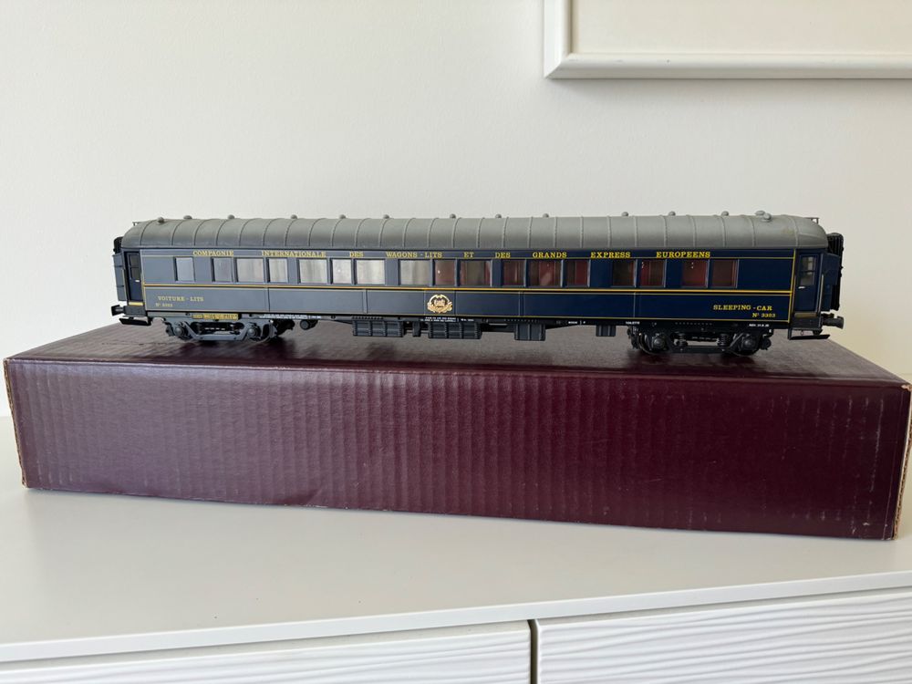 Elettren langer, 4achsiger "Sleeping Car", blau, 3323, Sp 0 | Kaufen ...