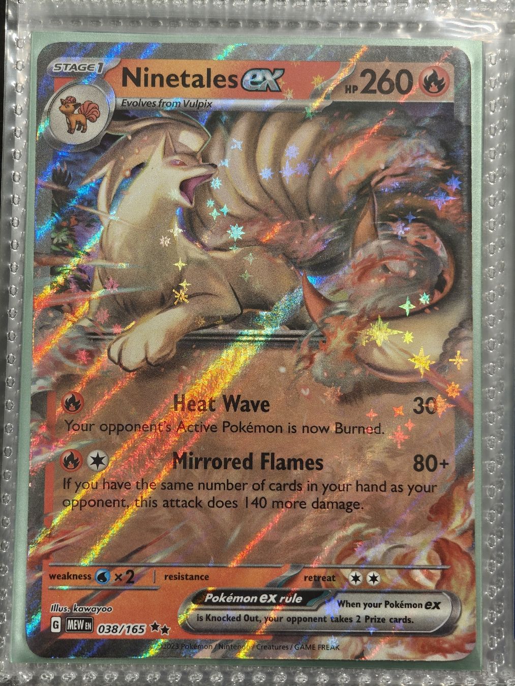 Ninetales ex 038/165 EN (Neu (gemäss Beschreibung)) in Therwil für CHF ...