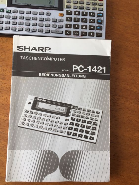 Sharp Taschencomputer Modell PC-1421 | Kaufen auf Ricardo