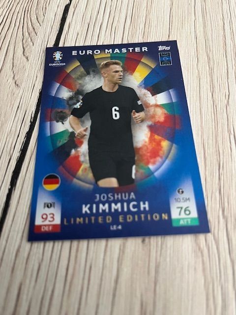 Topps Match Attax Euro 2024 Euro Master Joshua Kimmich Limi. | Kaufen ...