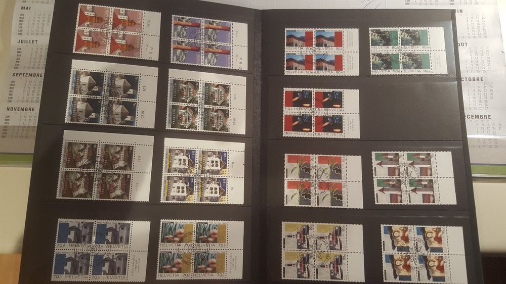 Timbre Pro Patria blocs de 4 1970 à 2009 (Gebraucht) in Sorvilier für CHF 10 – mit Lieferung auf ...