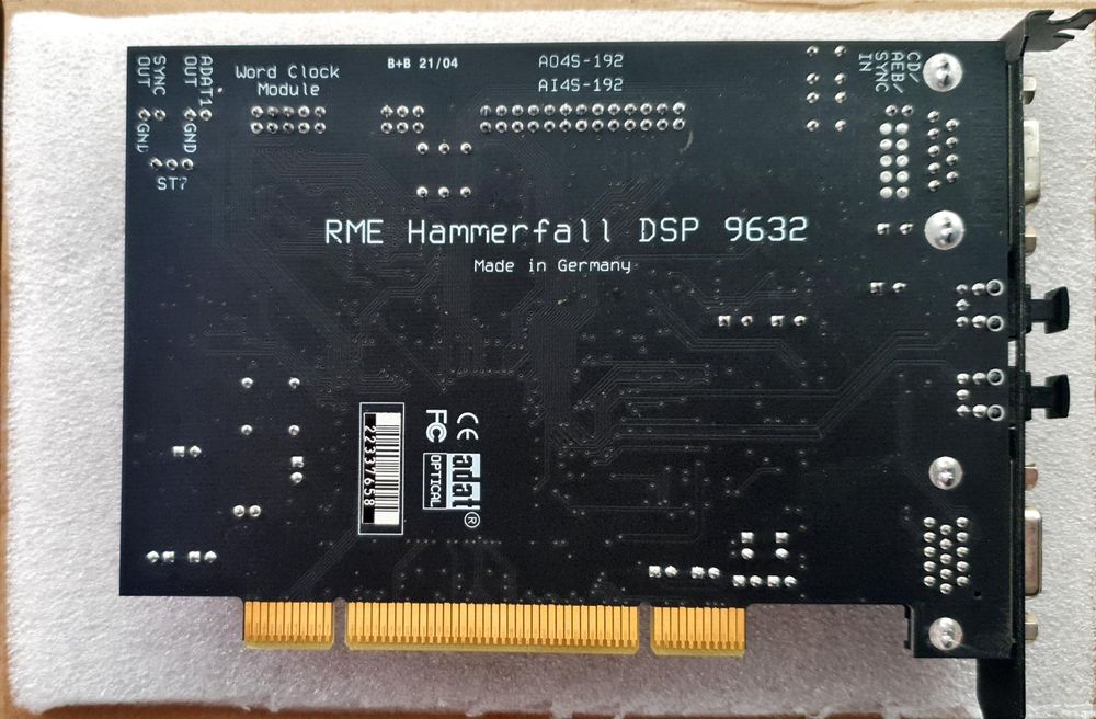 RME HDSP 9632 Audiokarte PCI (Gebraucht) in Zürich für CHF 60 – mit ...