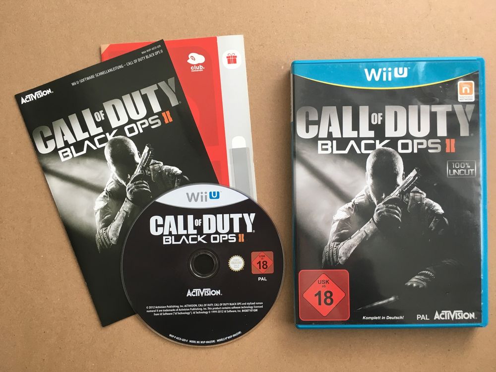 Call of Duty Black Ops 2 für Nintendo Wii-U (Gebraucht) in St.Gallen ...