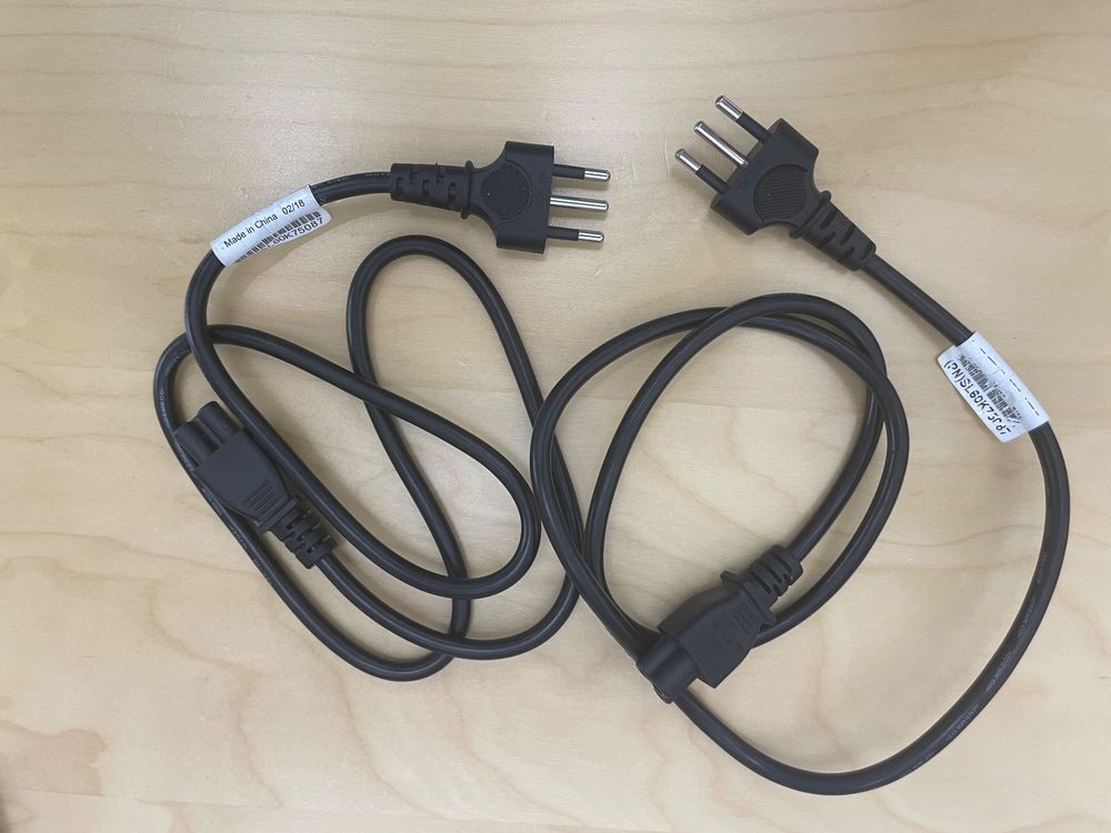 Italienische Kabel 3 Polig 1 Meter (Gebraucht) in Gutenswil für CHF 9 ...