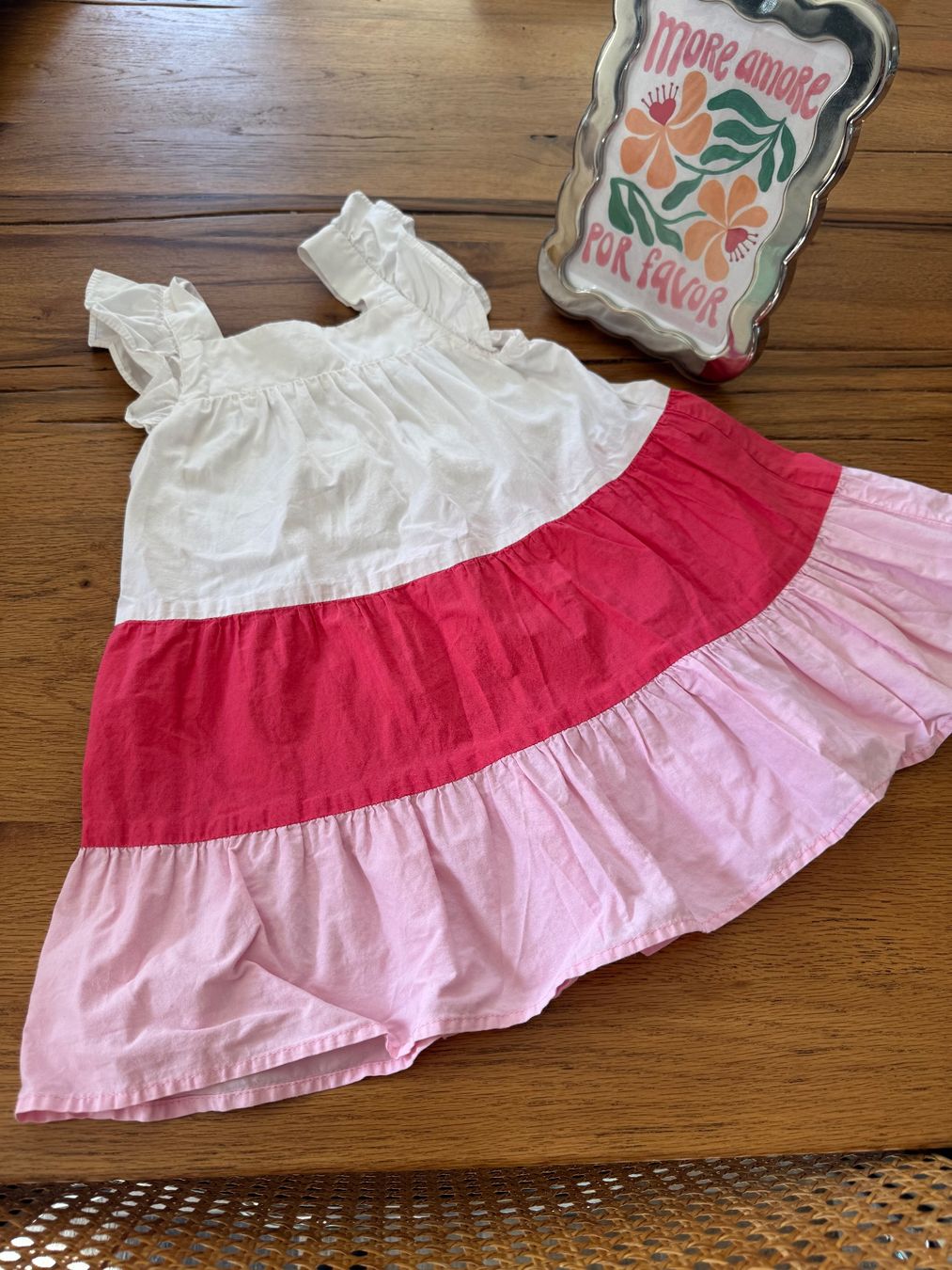 ZARA GIRL ️🩷 robe d’été colorblock 98/104 (D'occasion) à Muraz ...