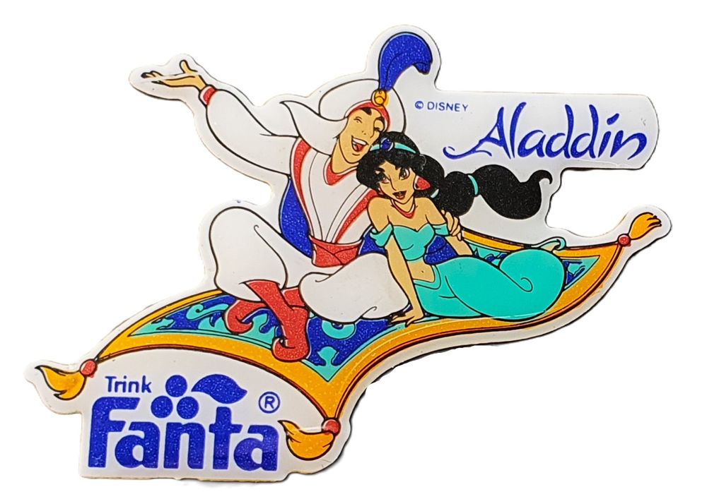 U266 - Pin Trink Fanta Walt Disney Aladdin (Gebraucht) in für CHF 2 ...