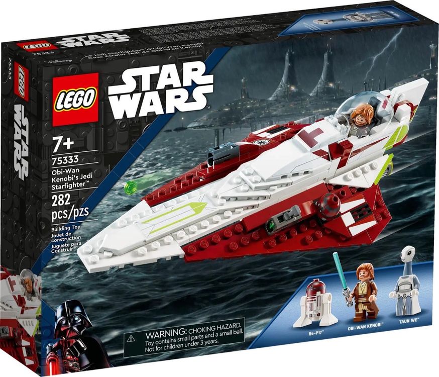 Lego Star Wars Obi-Wan Kenobis Jedi Starfighter (Neu (gemäss ...
