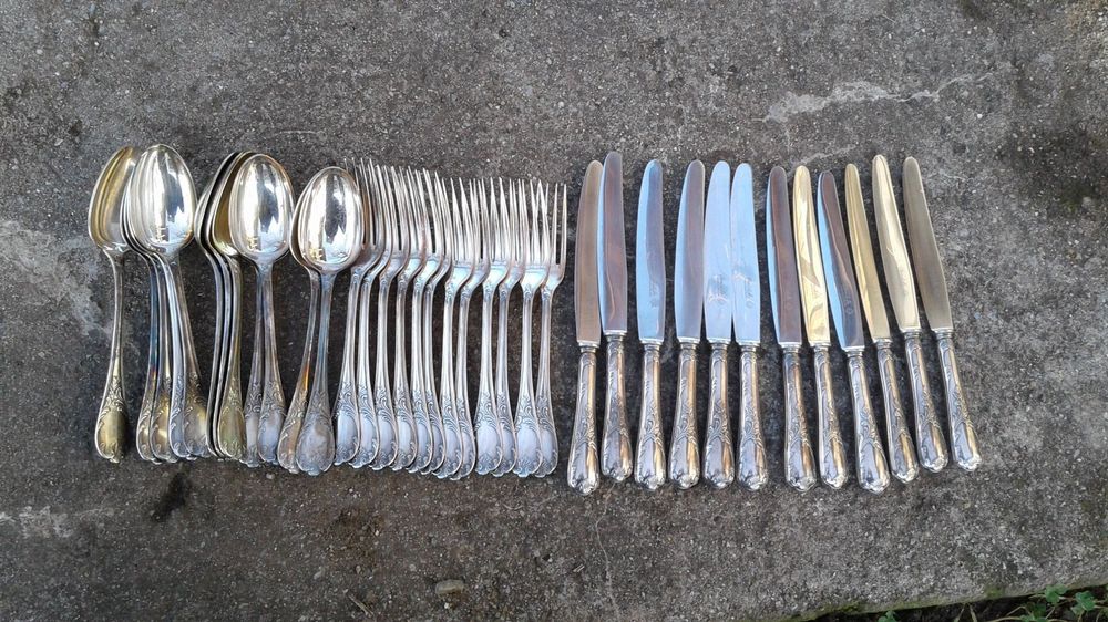 CHRISTOFLE Silberbesteck 36 teilig | Kaufen auf Ricardo