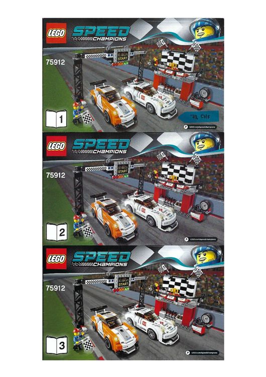LEGO 75912 Speed Champions - Porsche 911 GT Finish Line | Kaufen auf Ricardo