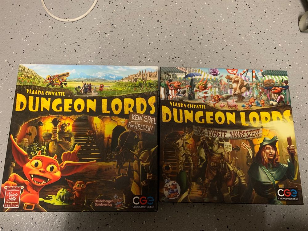 Dungeon Lord plus Erweiterung die fünfte Jahreszeit (Gebraucht) in Zug ...