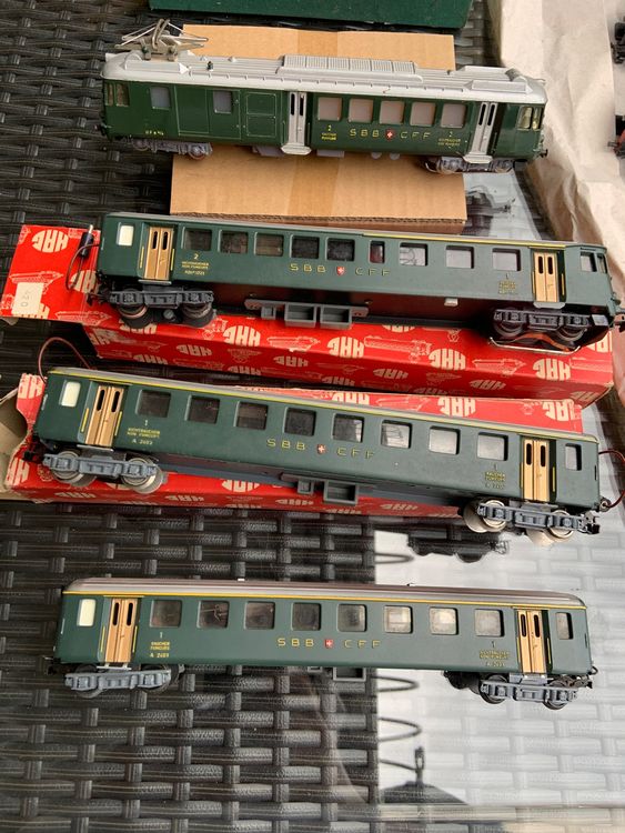 Modell Eisenbahn Märklin/ Hag Lokomotive Wagons (Gebraucht) in Schupfart für CHF 329.9 – nur ...