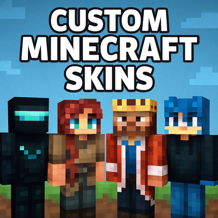 Minecraft Custom Skin für Java (Neu (gemäss Beschreibung)) in ...