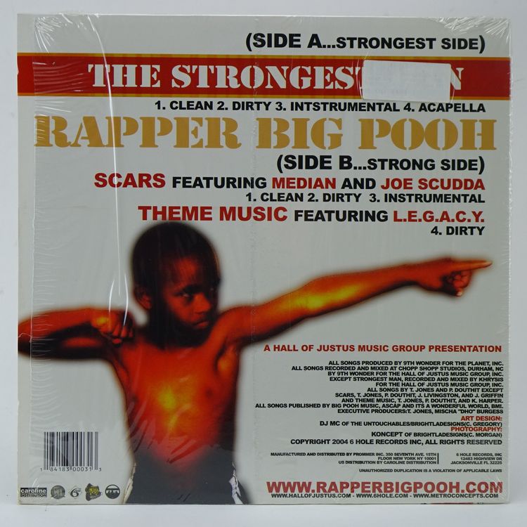 Rapper Big Pooh – The Strongest Man (US Pressung) (Gebraucht) in Muhen ...