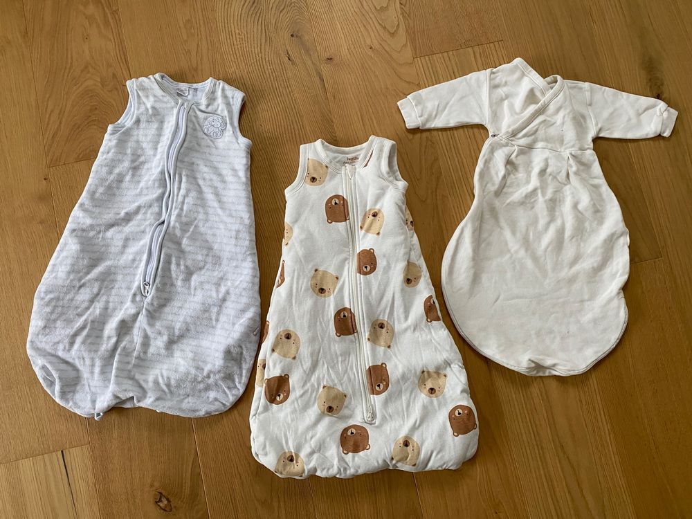 3x Schlafsack Alvi 68, Lupilu 70, Smile 74 (Gebraucht) in Trachslau für ...