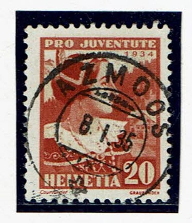 REID/Pro Ju J71 Vollstempel Azmoos SG (Gebraucht) in Neuchâtel für CHF 4 – mit Lieferung auf ...