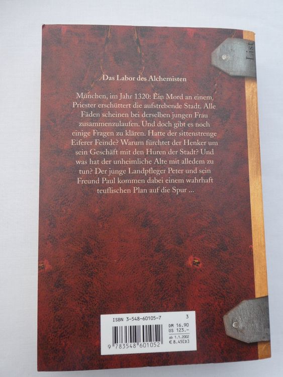 Das Labor des Alchemisten, von Richard Rötzer (Gebraucht) in Gattikon für CHF 2 – mit Lieferung ...