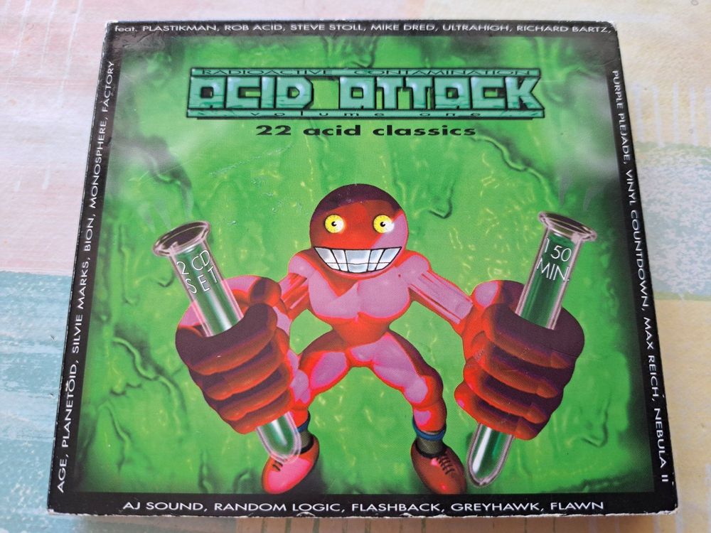 CD Acid Attack - 22 acid classics (D'occasion) à Pully pour CHF 5 ...