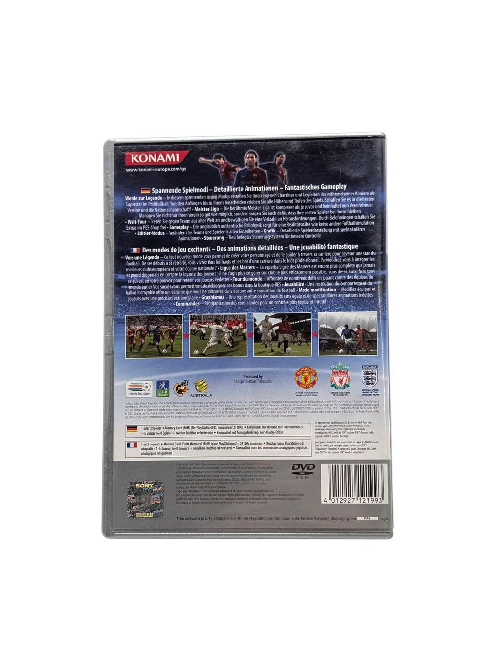 PES 2009 – Pro Evolution Soccer PlayStation 2 (Gebraucht) in Domat/Ems ...