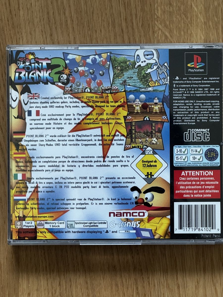 Point Blank 2 - CIB - PS1 (Gebraucht) in Uster für CHF 26 – mit ...