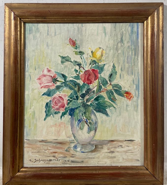 Carl Schellhammer 1894-1956) Gemälde Stillleben (Gebraucht) in Root für ...